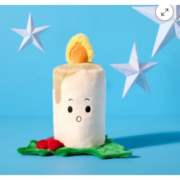 Gigglescape | Toys | Gigglescape Holiday Candle With Holly Plush ...